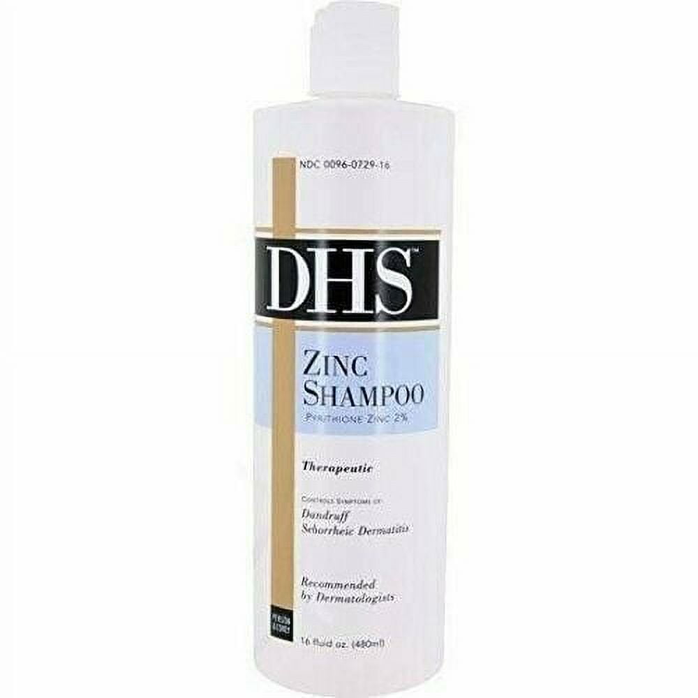 DHS Zinc Therapeutic Dandruff Control Shampoo 16 oz, 6 Pack - Imported ...