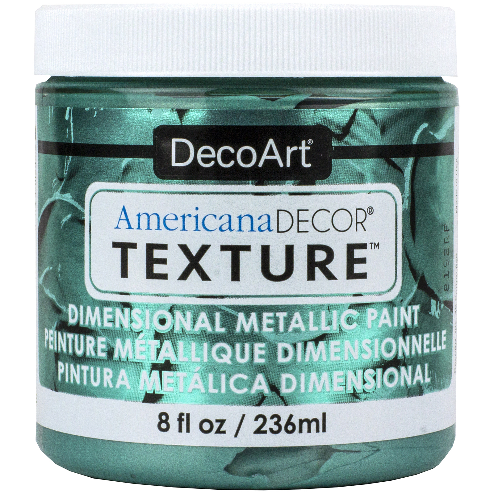6 Pack: DecoArt® Americana Décor® Texture™ Dimensional Metallic Paint ...