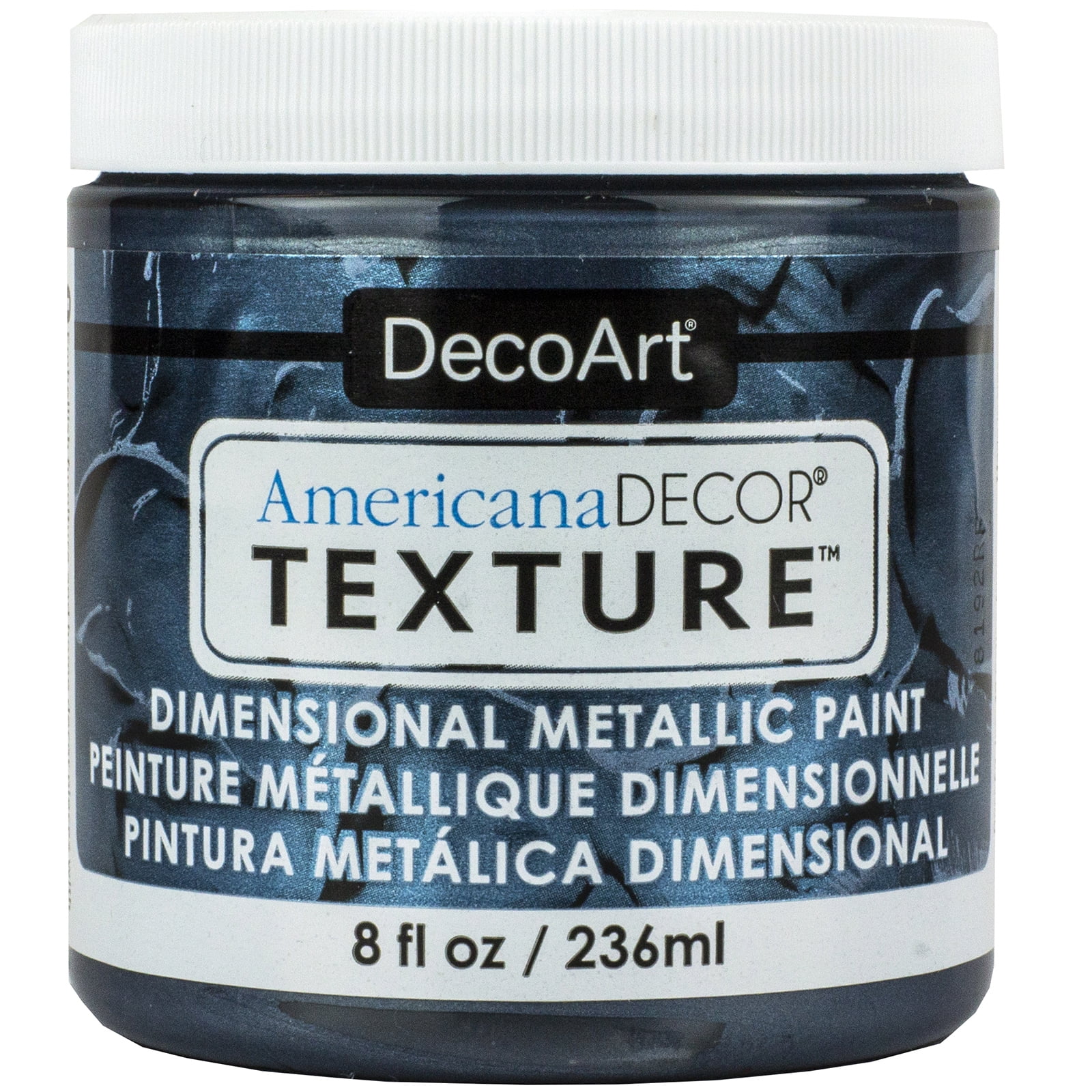 6 Pack: DecoArt Americana Decor Texture Dimensional Metallic Paint ...