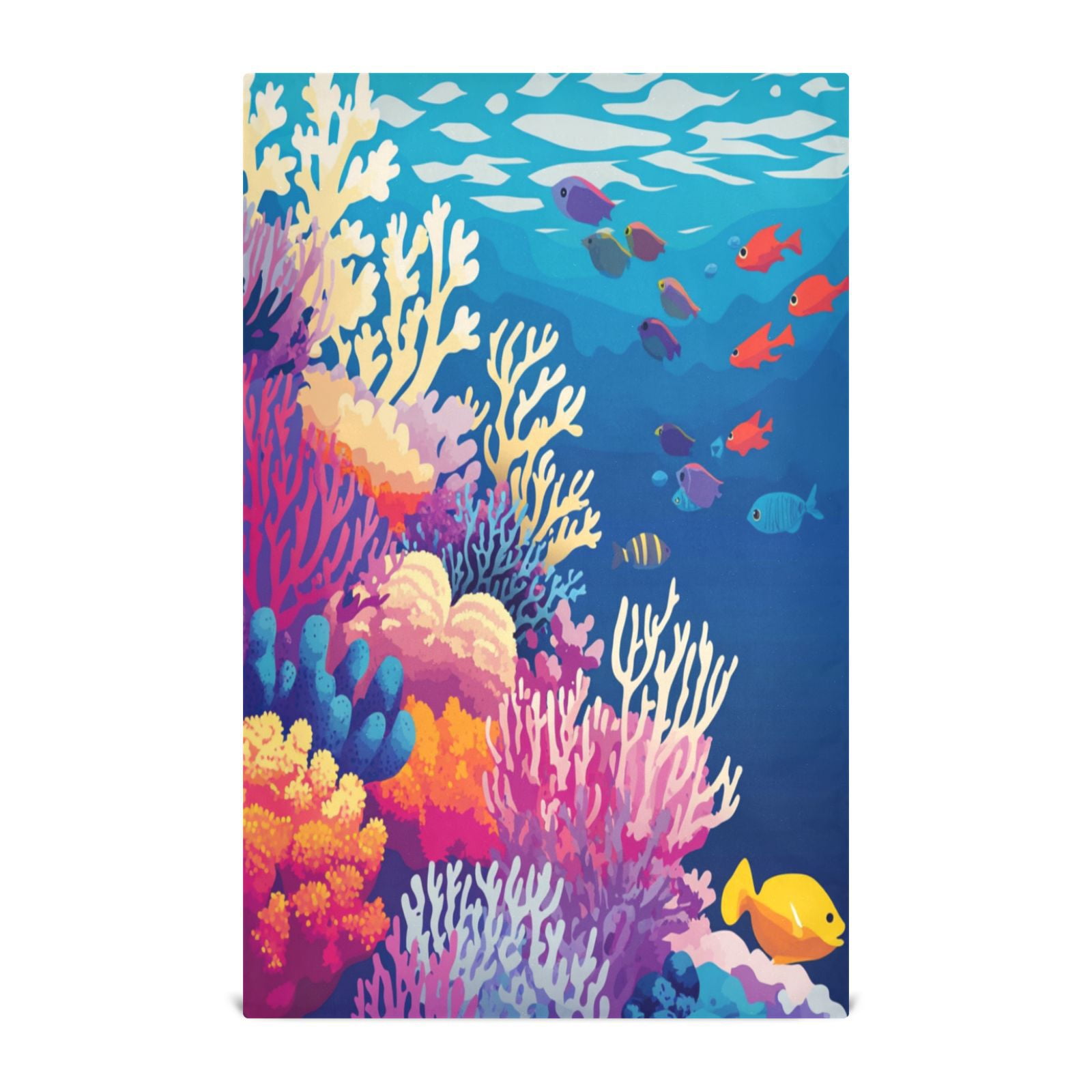 6-Pack Decorative Kitchen Towels - Absorbent Dish Cloths, 28x18 Inches ...