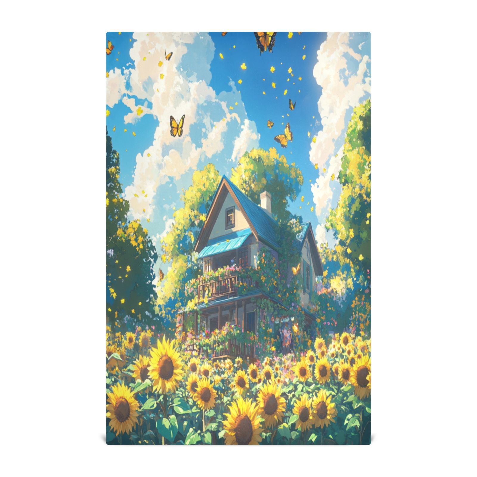 6-Pack Decorative Kitchen Towels - Absorbent Dish Cloths, 28x18 Inches ...