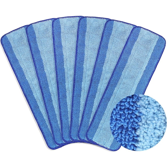 6 Pack Deep Cleaning Pad for Bona Mop,Microfiber Mop Pads Use for 18 ...