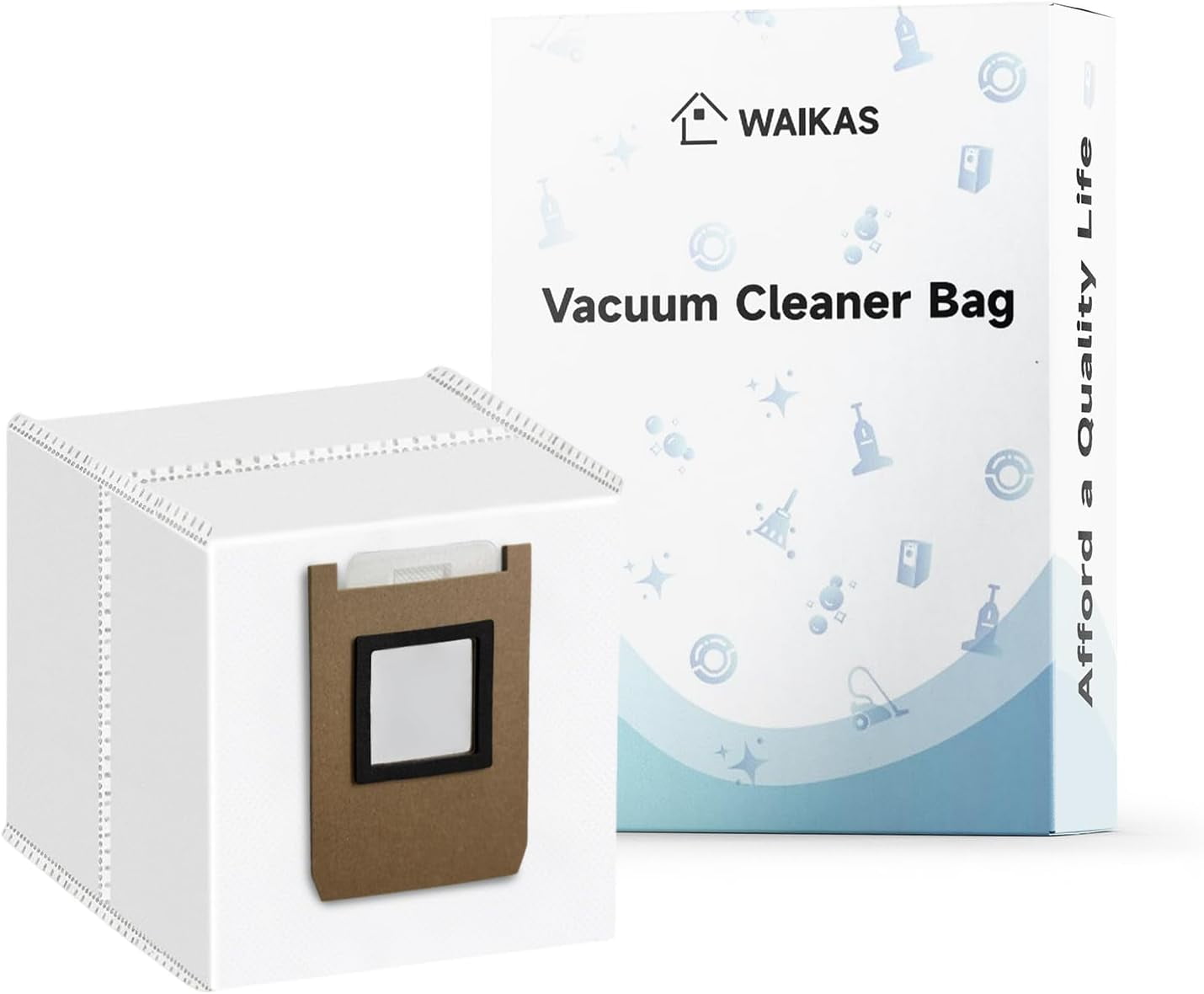 6 Pack E25 E28 Dust Bags for E28 Omni, E25 Omni, and E20 Robot Vacuum ...