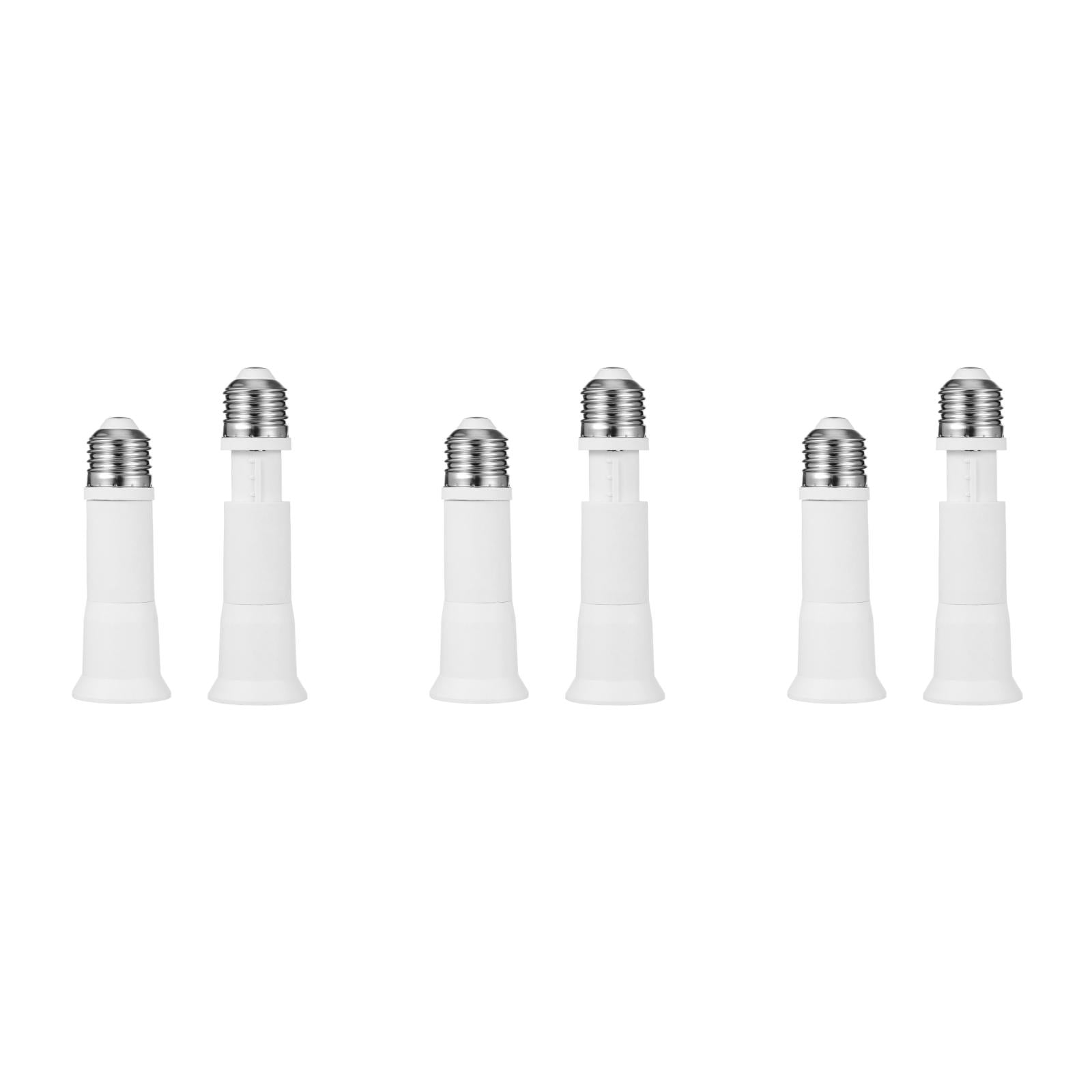 6 Pack E27 to E27 Socket Extender Adapter Flexible Extension - Walmart.com