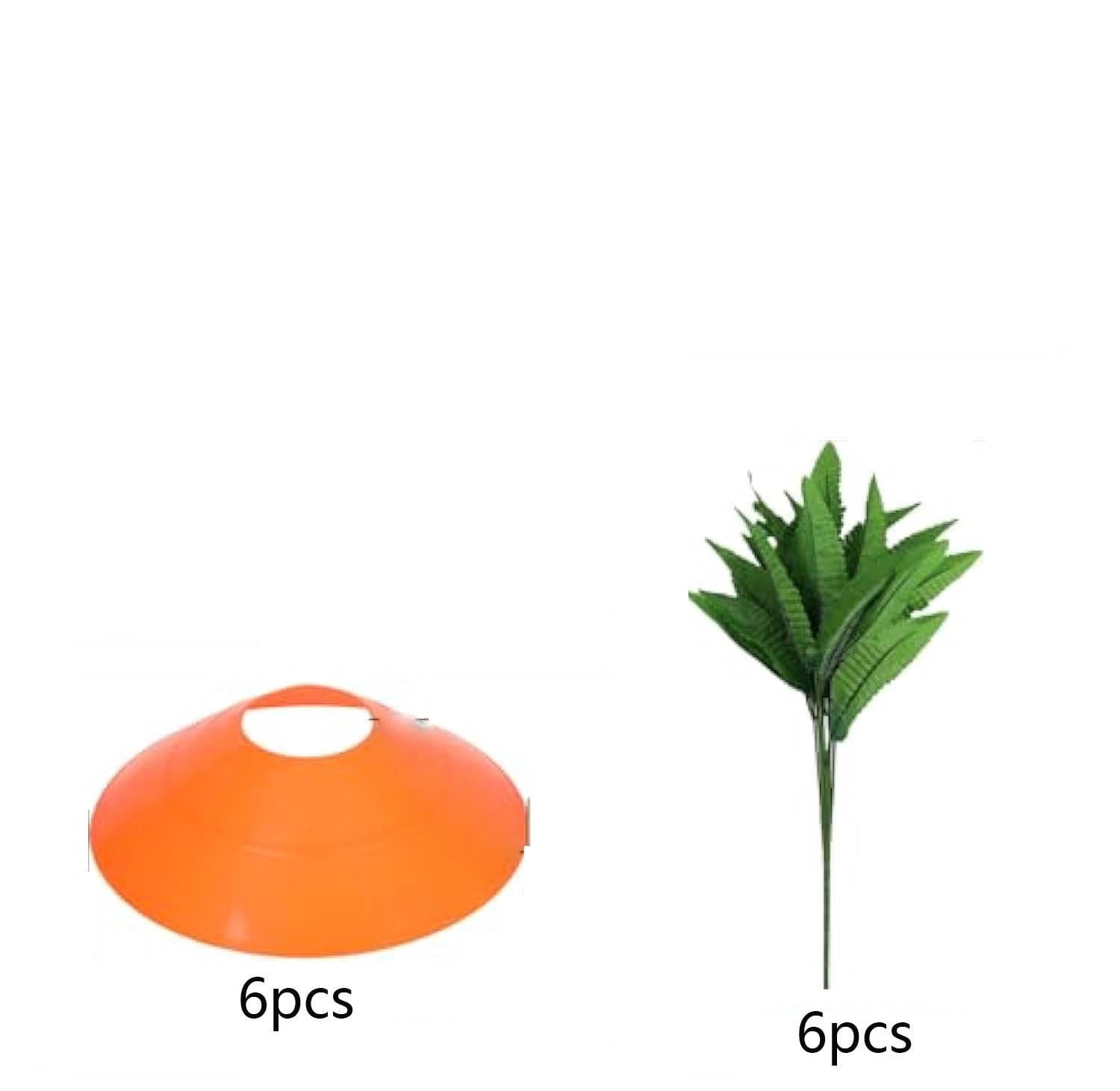 6 Pack Easter Carrot Garden Stakes, Carrot Decorative Easter Stake ...