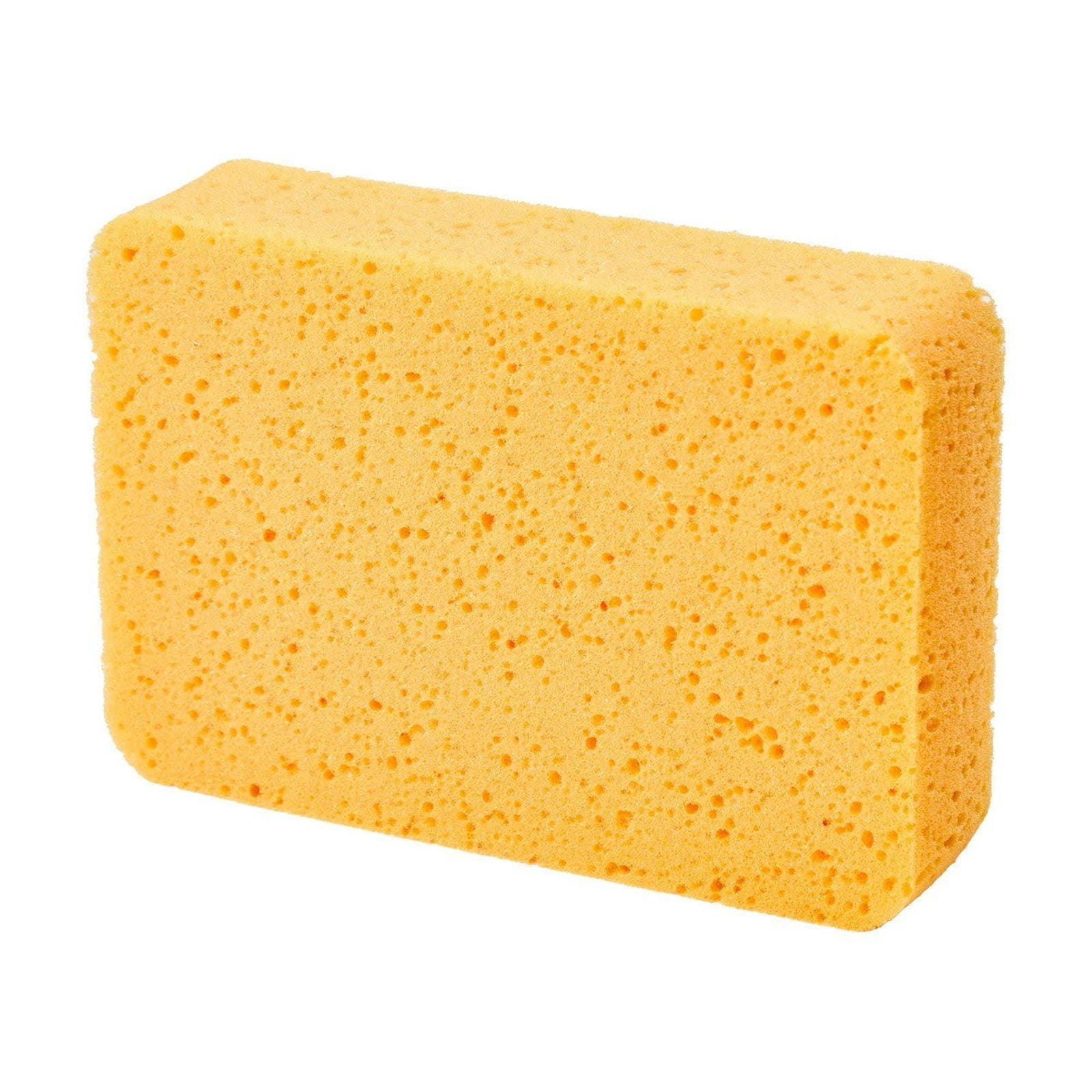 6-Pack Extra Large Cleaning Sponges - Thick Absorbent Foam Sponges for ...