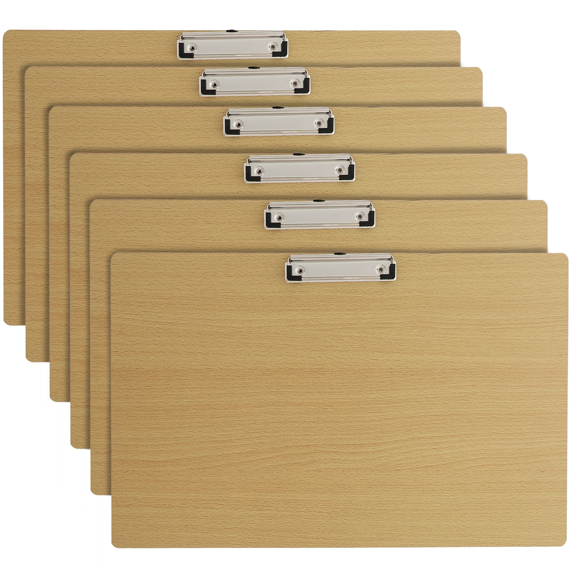 6-Pack Extra Large Clipboards with Low Profile Clip, 19.5x12.5 Inch ...