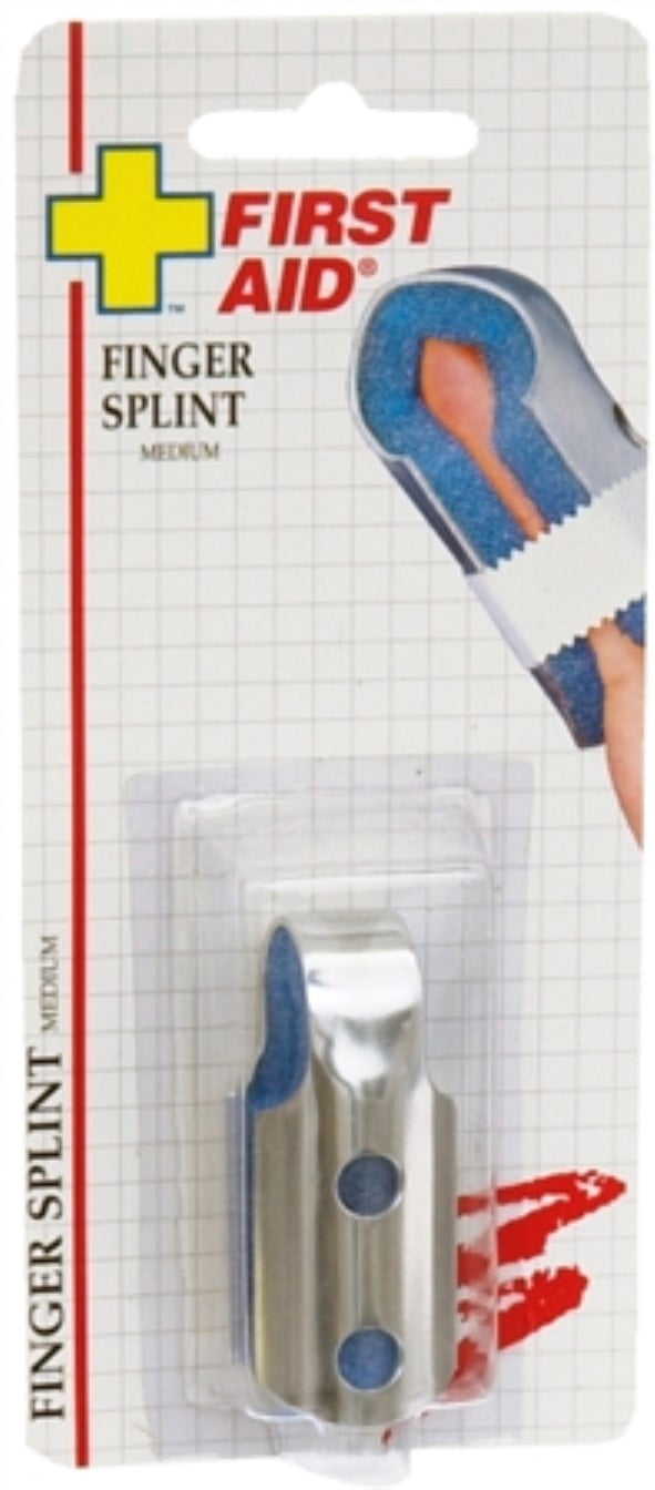 6 Pack - FIRST AID Finger Splint Medium 1 Each HSA/FSA Eligible ...