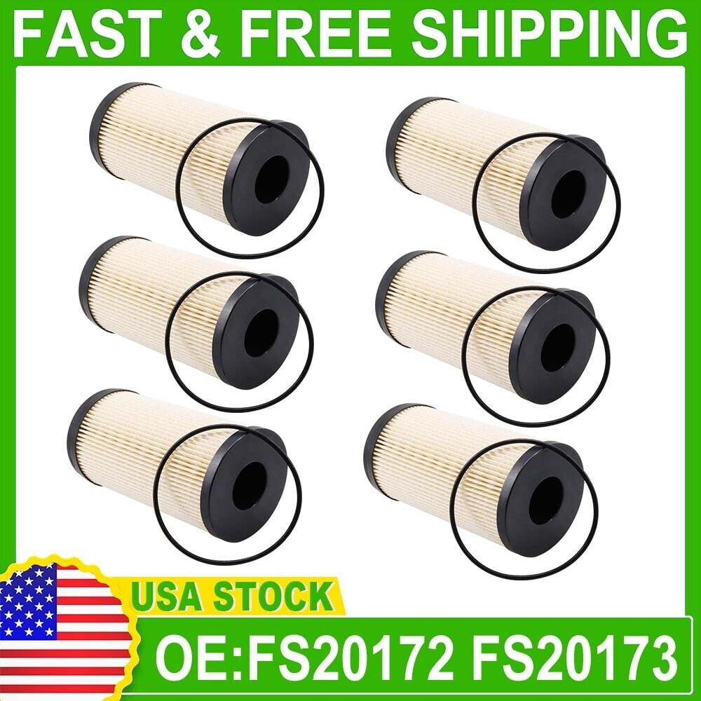 (6 Pack) FS20172 Fuel Filter For Peterbilt Kenworth K37-1012 K37-1011 ...