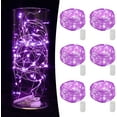 6 Pack Fairy Lights Battery Operated - 6.6 ft 20 LED Mini String Lights ...