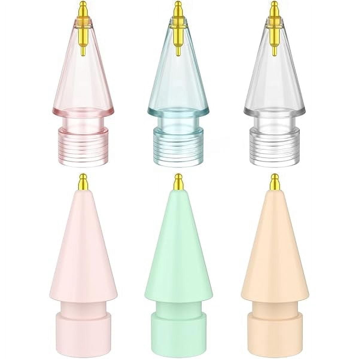 6 Pack Fine Point Replacement Tips Compatible with Apple Pencil 2nd ...