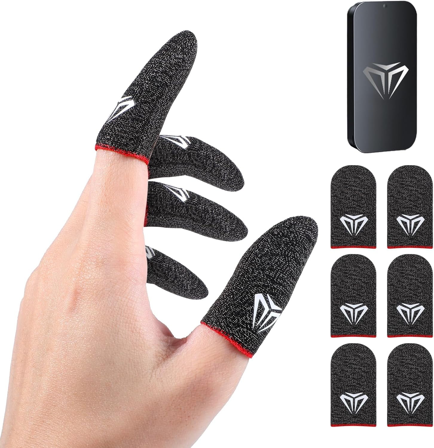 6 Pack Finr Sleeves for Gaming Thumb Sleeves Mobile Finr Protector Anti ...