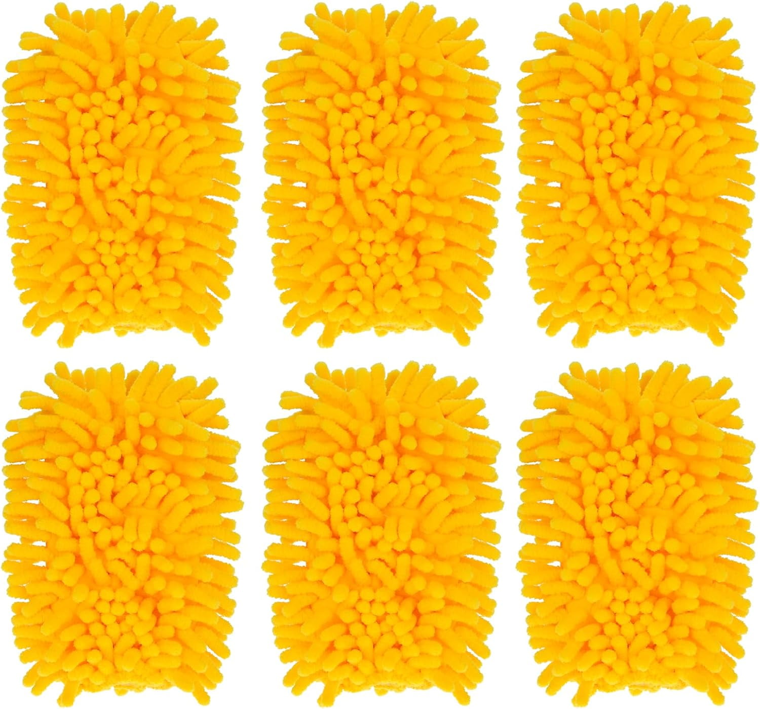 6-Pack Fleece Dusters for Swiffer, 360° Reusable Duster Refills Heavy ...