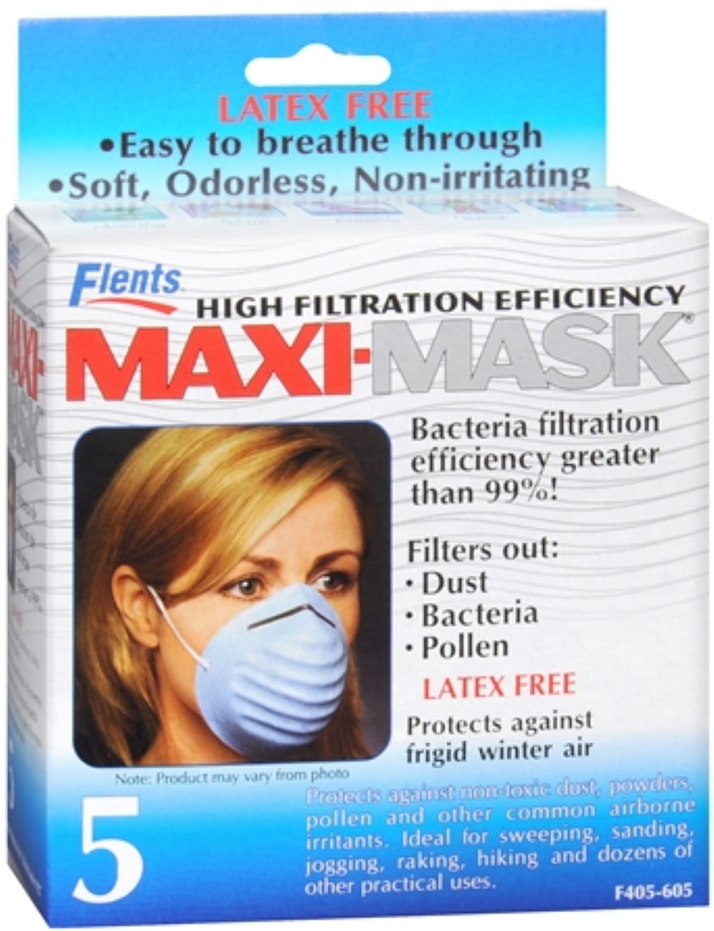 6 Pack - Flents Maxi-Masks 5 Each - Walmart.com