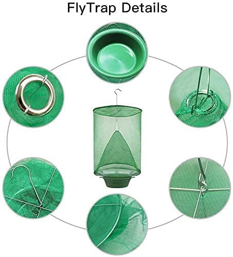 6 Pack Fly Trap Garden Ranch Orchard Trap,Ranch Fly Trap Flay Catcher, The Most Effective Trap ...