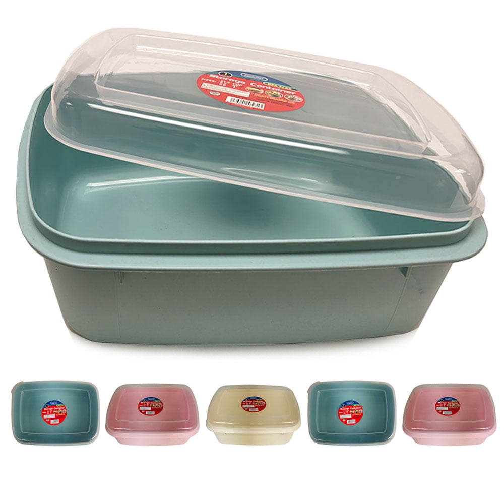6 Pack Food Storage Container Large Leakproof 5Liter BPA Free Microwave ...