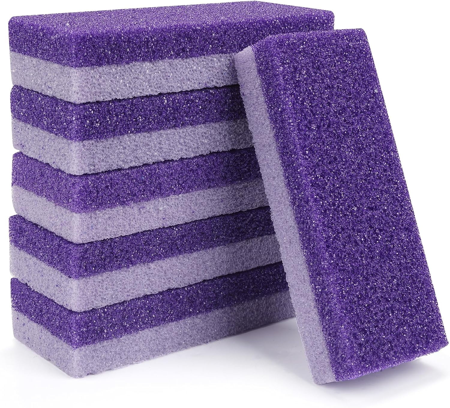 6 Pack Foot Pumice Stone for Feet Callus Remover, Pedicure Tools for ...