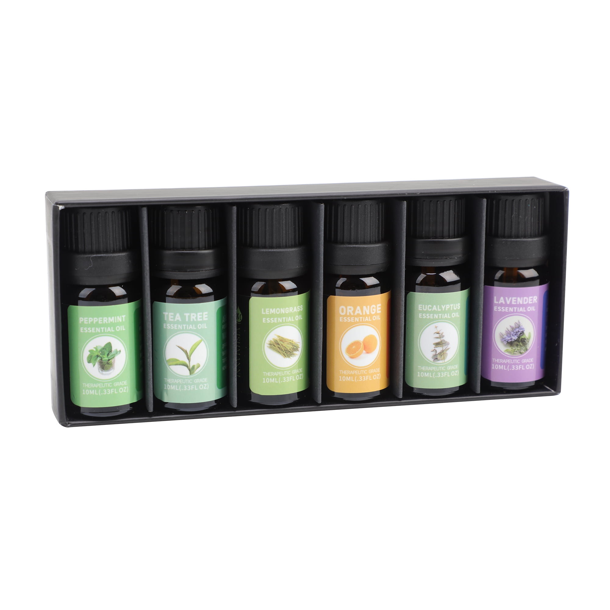 6 Pack Fragrance Oils for Diffuser, Essential Oils Set for Candle ...