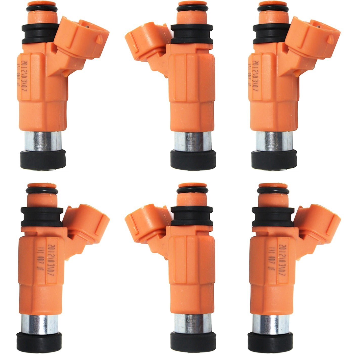 6-Pack Fuel Injectors for 2000-2006 for Mitsubishi for Eclipse & 2003 ...