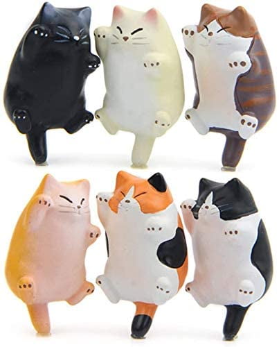 6 Pack Fun Cat Refrigerator Magnets Office Magnet, Kitchen Decor Fridge ...