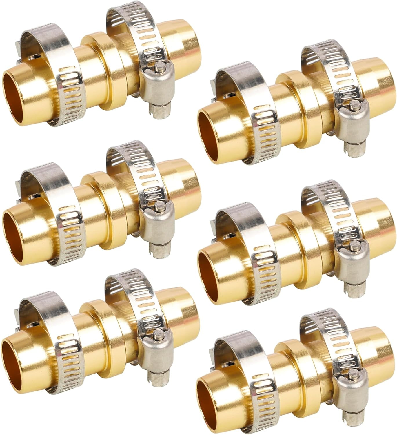 6 Pack Garden Hose Repair Kit, Hose Connector Repair Mender Kit with ...