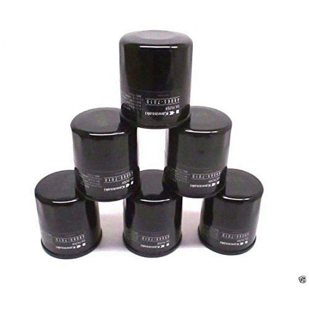 6 Pack Genuine Kawasaki 49065-7010 Oil Filter 25 Micron OEM - Walmart.com