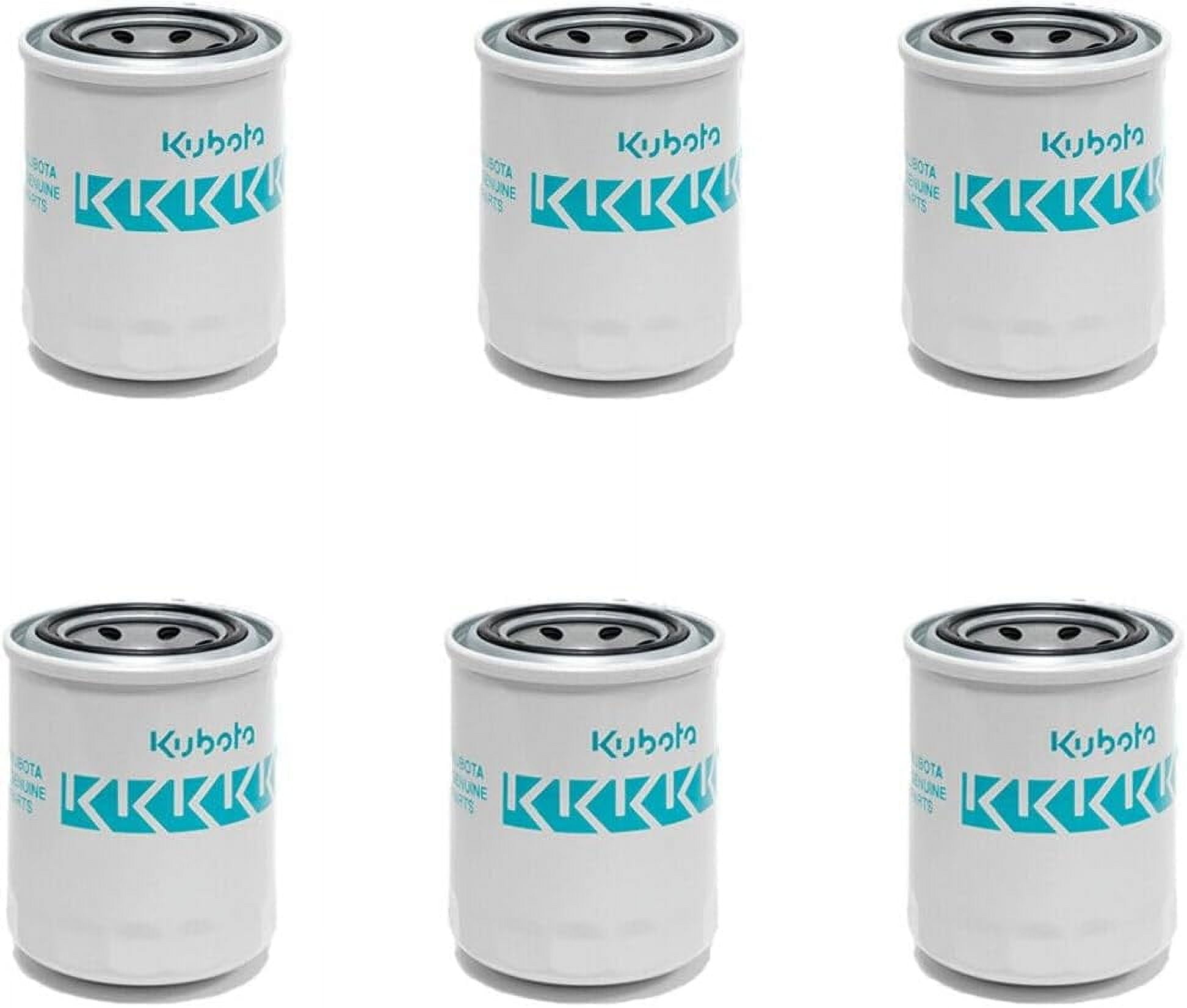 6 Pack Genuine OEM Kubota Oil Filters HH160-32093 - Walmart.com
