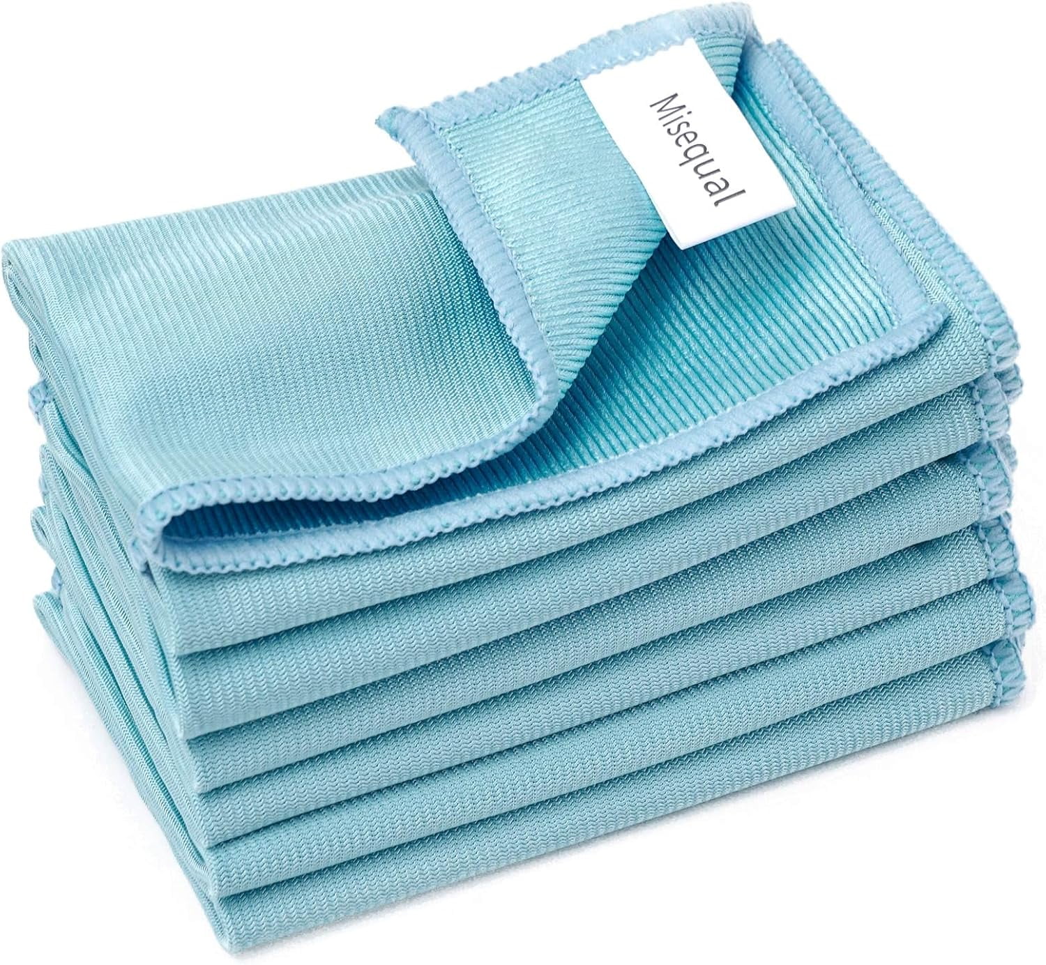 6 Pack Glass Cleaning Cloth Microfiber Cleaning Cloth for Window ...