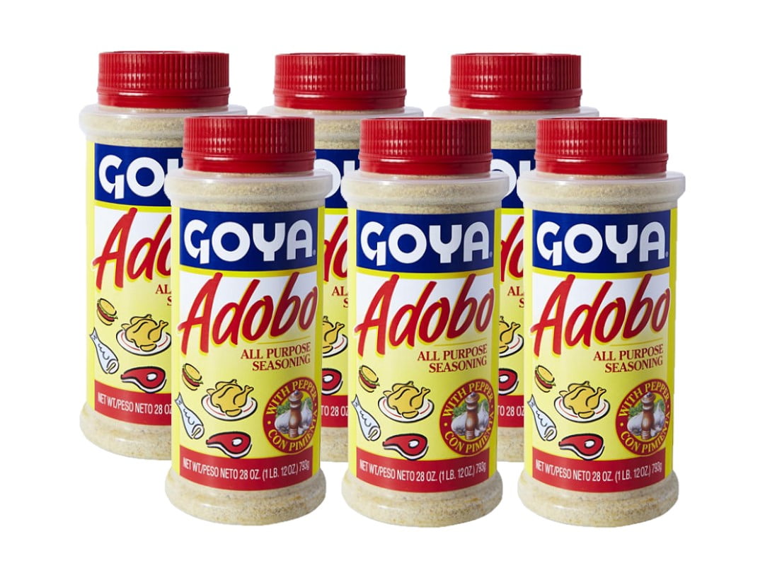 6 Pack | Goya Adobo All Purpose Seasoning with Pepper (28 oz ...