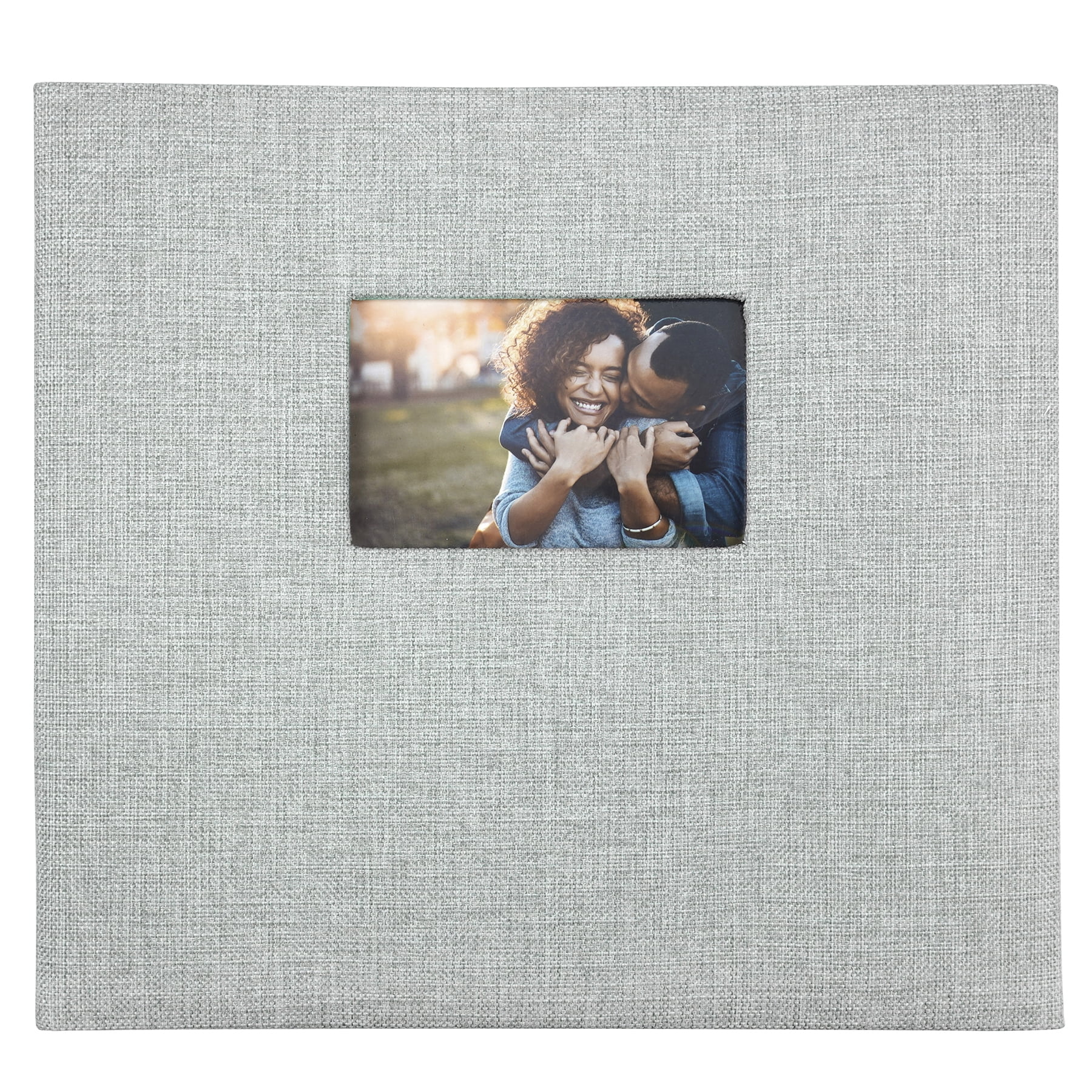 Recollections Gray Burlap Scrapbook Album, 6 Pack - Walmart.com