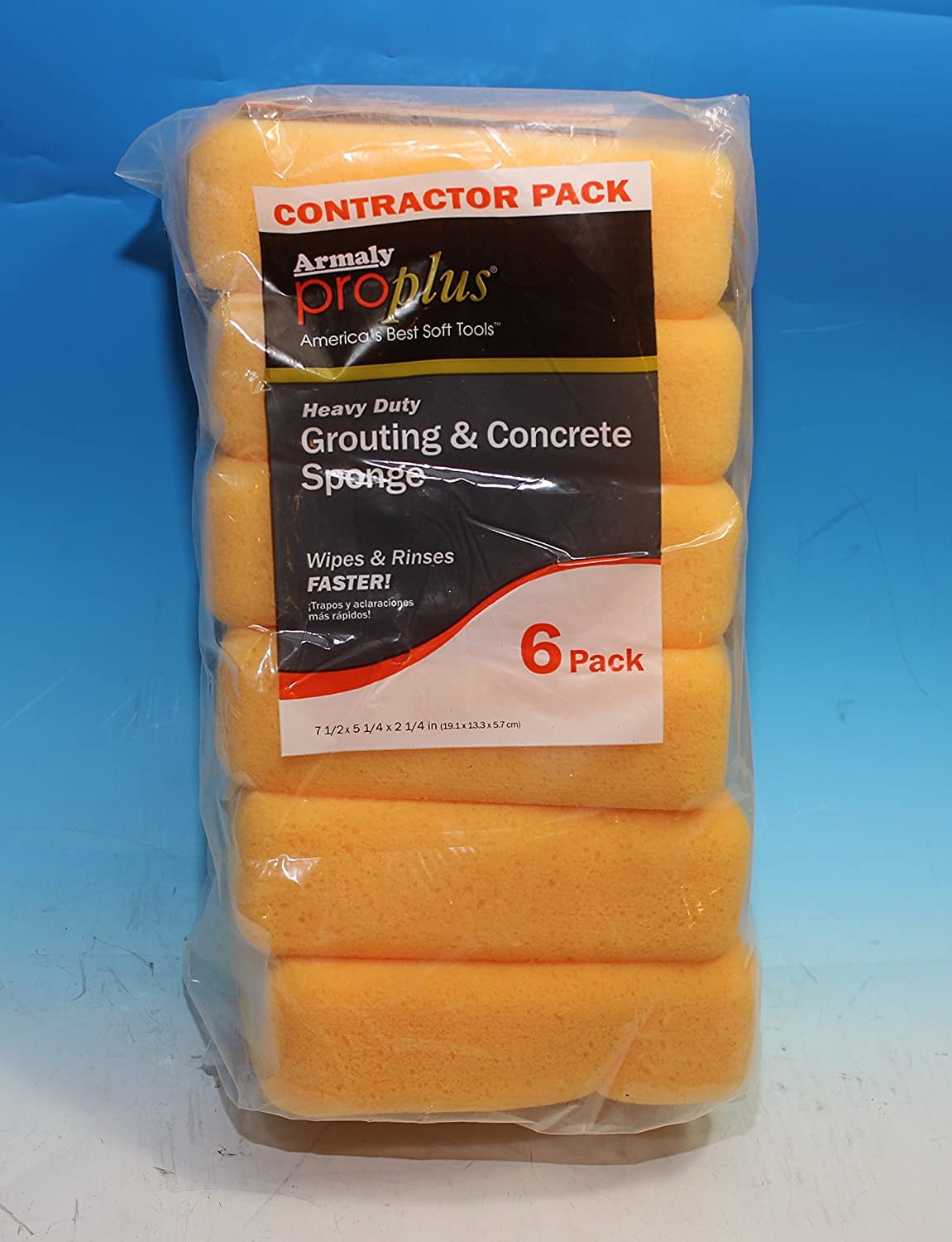 6-Pack Grouting And Concrete Sponge - Walmart.com
