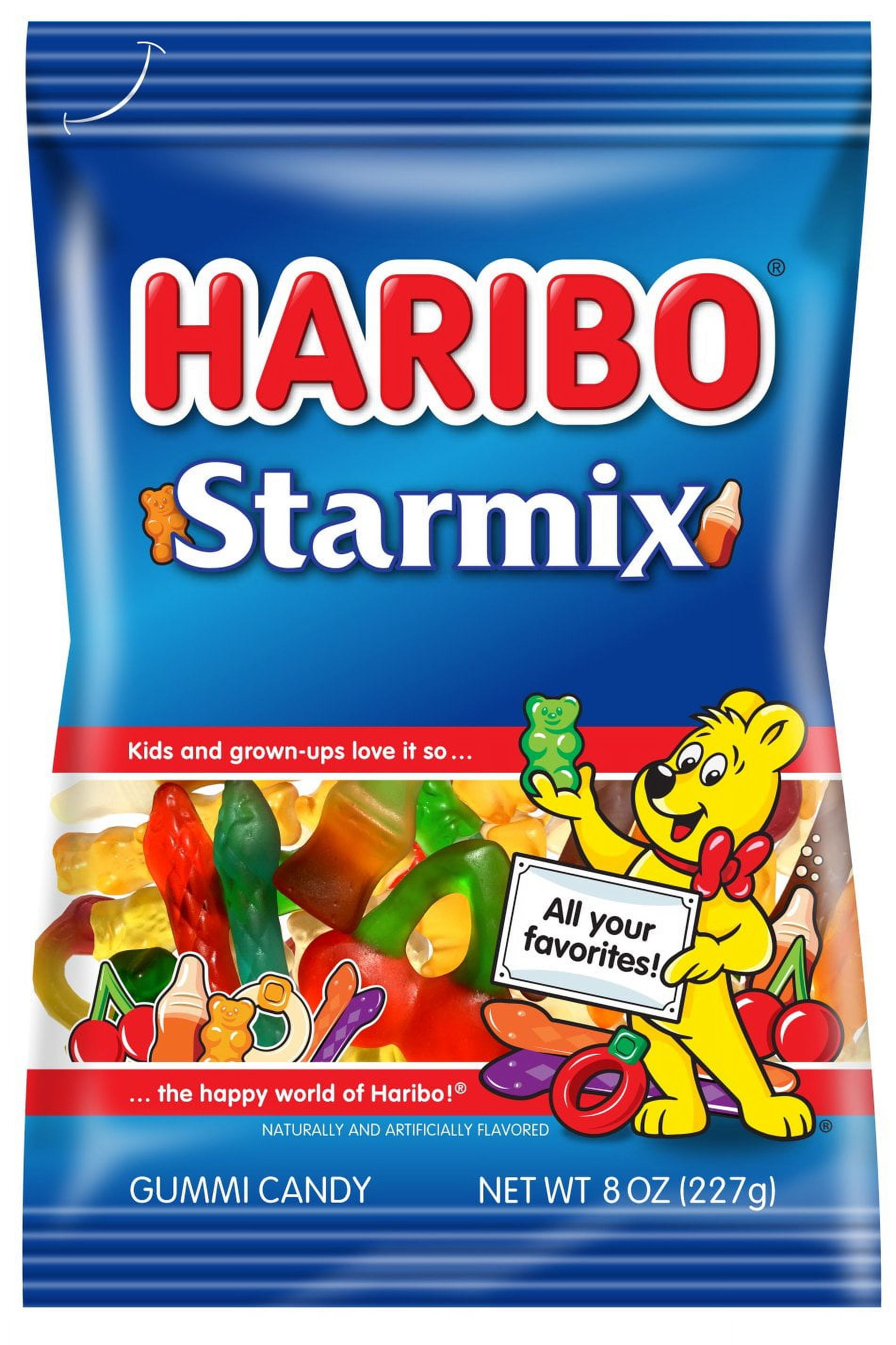 6 Pack- HARIBO Gummi Candy, Starmix, 8 oz. Bag - Walmart.com