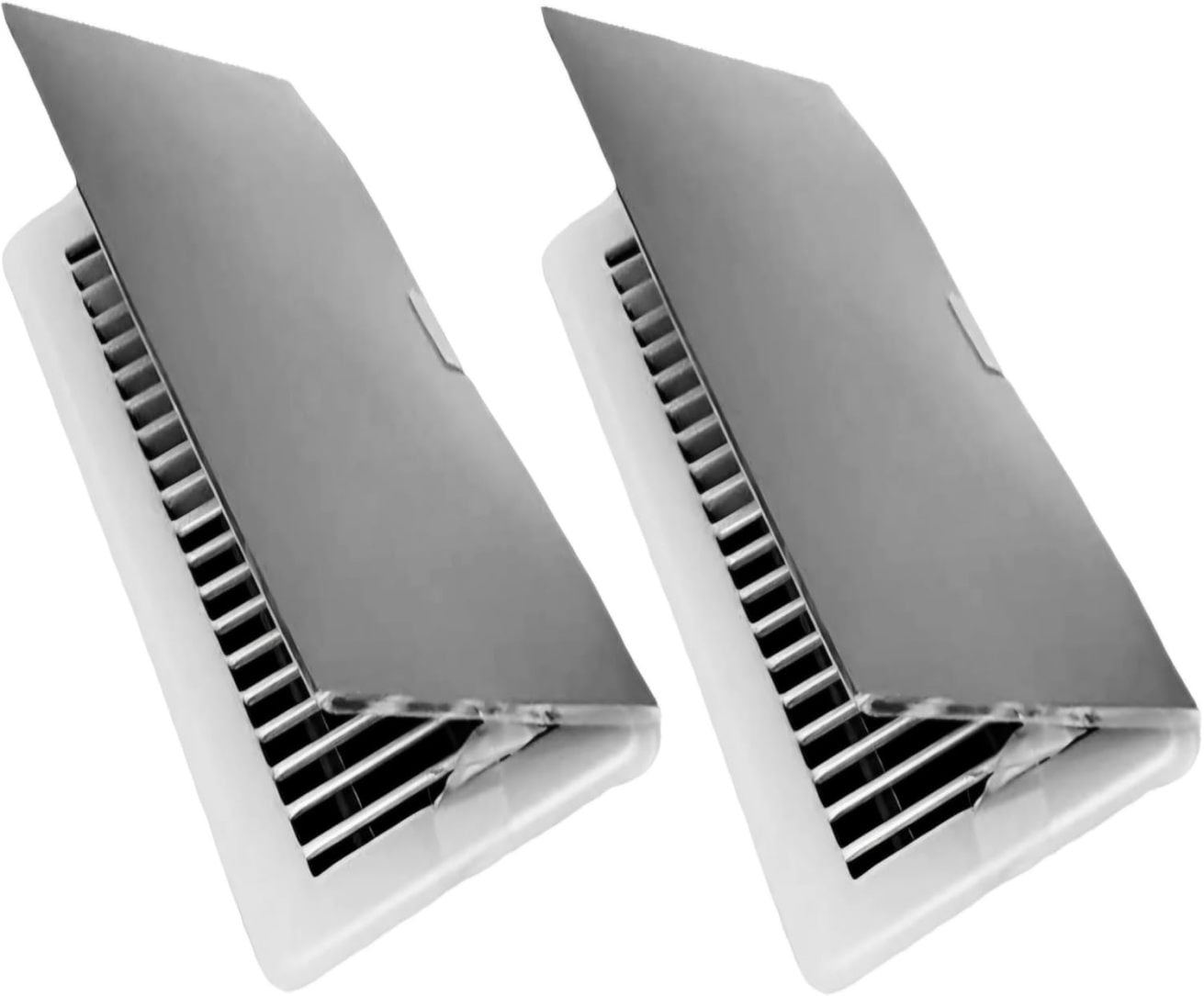 6 Pack HXSP Vent Deflector for Floor Registers - Register NOT Included ...
