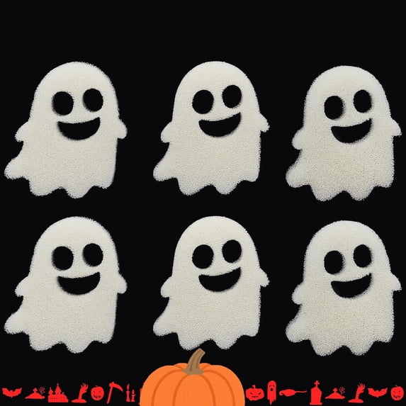 6 Pack Halloween Pet Hair Remover Tool for Laundry, Reusable Laundry ...