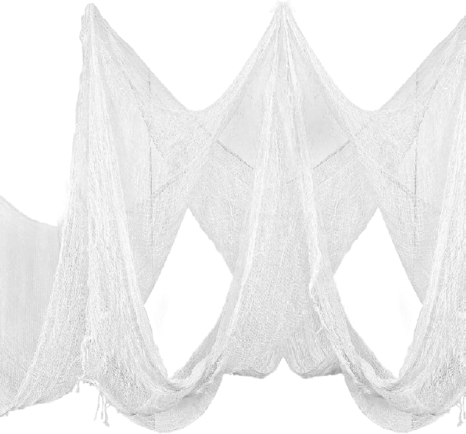 6 Pack Halloween White Creepy Cloth - Halloween Decorations Clearance ...
