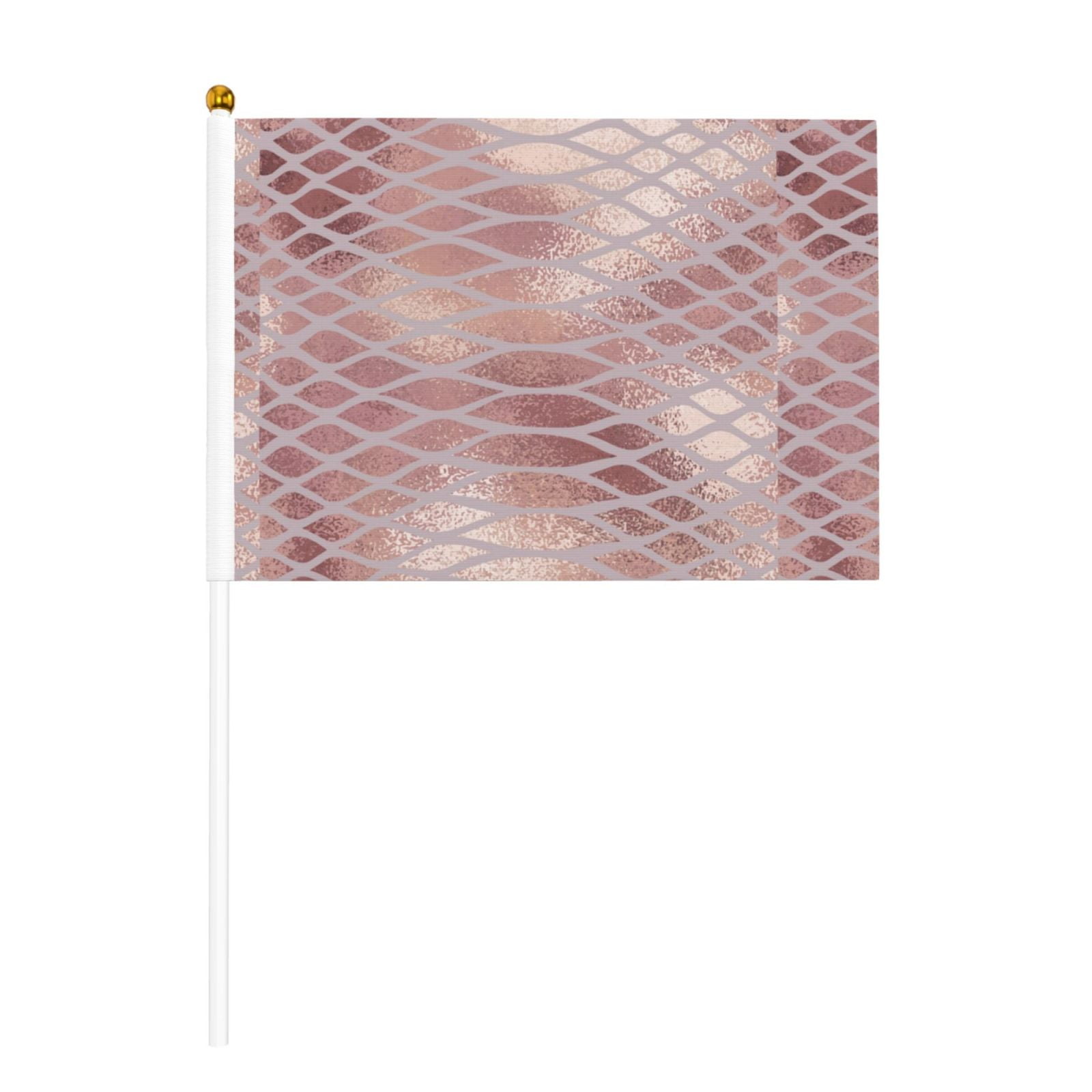 6 Pack Handheld Flag Double-Sided Hand Waving Flag 8.2×5.5in Used For ...