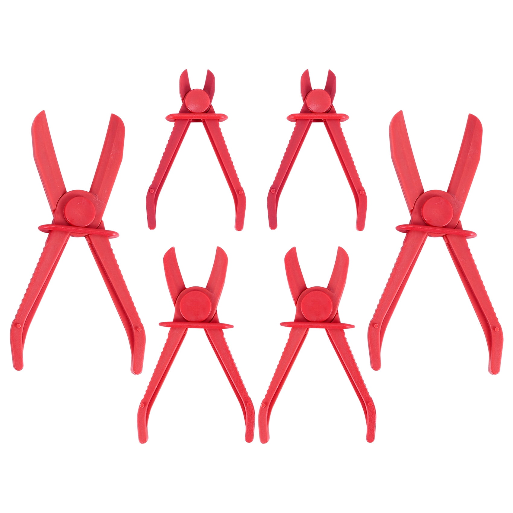 6 Pack Hose Clamp Pliers,Line Clamps Pinch Pliers for Brake Hoses, Fuel ...