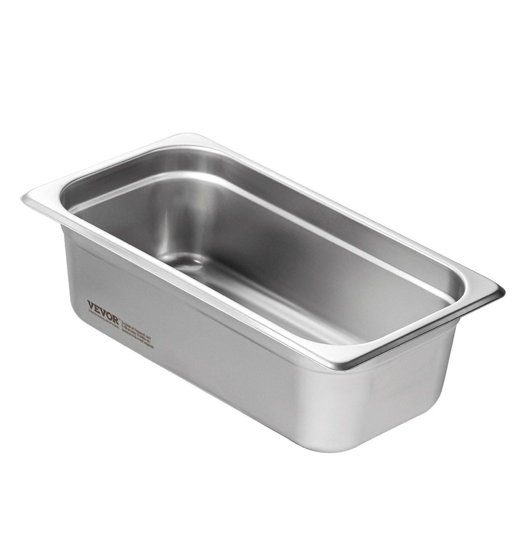 6 Pack Hotel Pans, 1/3 Size Anti-Jam Steam Pan, 0.8mm Thick Stainless ...