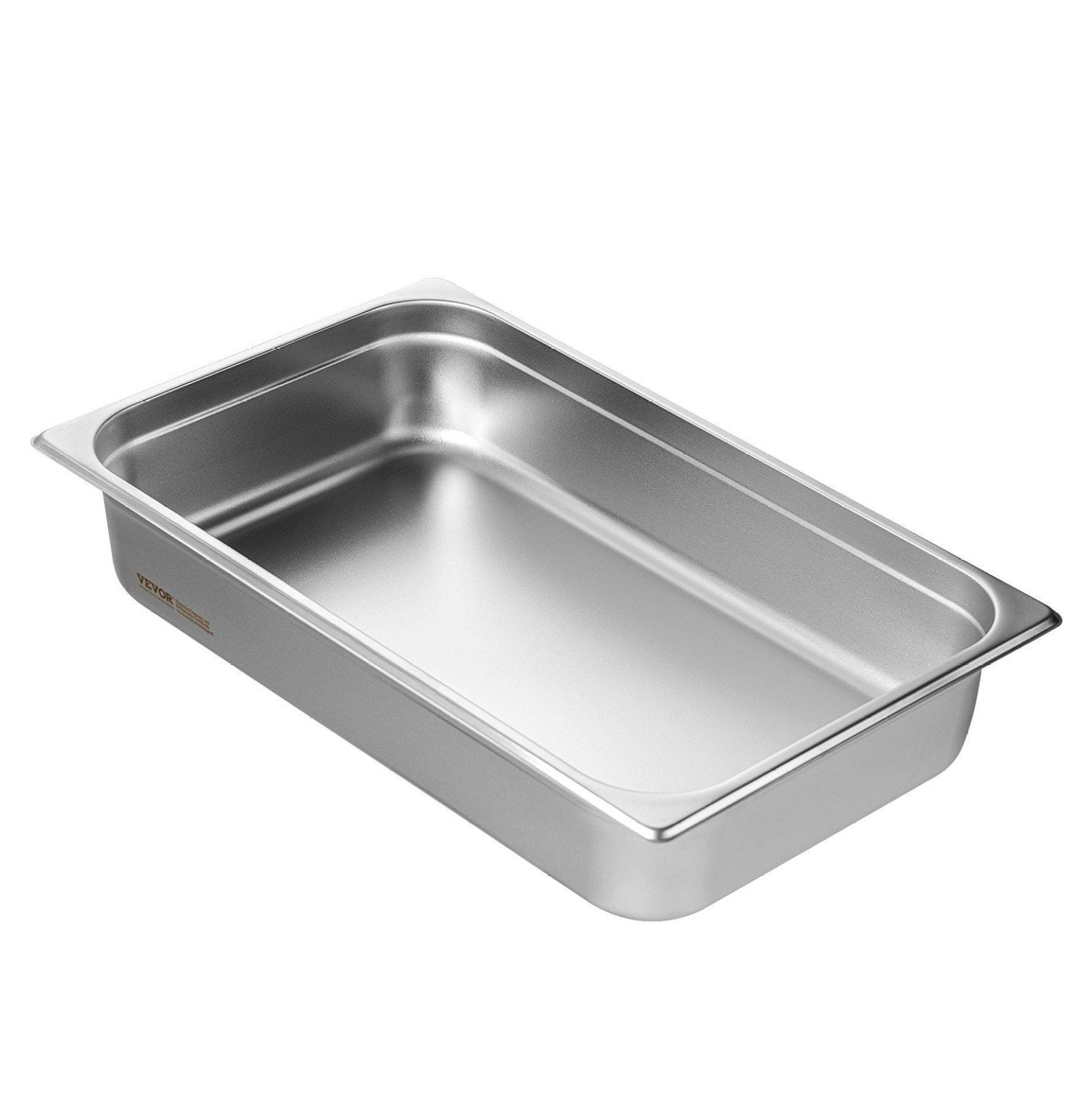 6 Pack Hotel Pans, Full Size Anti-Jam Pan, 0.8mm Thick Stainless Steel ...
