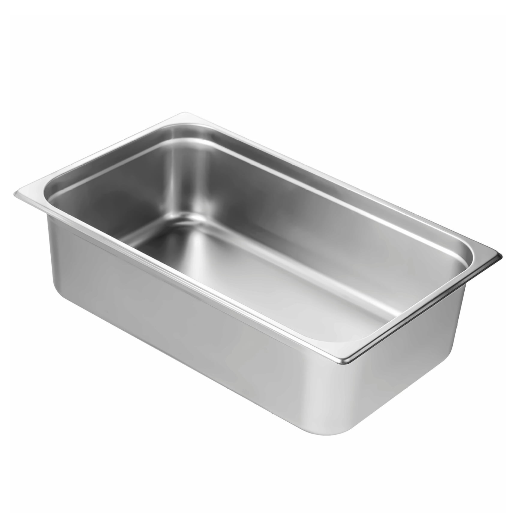 6 Pack Hotel Pans Full Size - Stainless Steel Steam Table Pans, 6 Inch ...