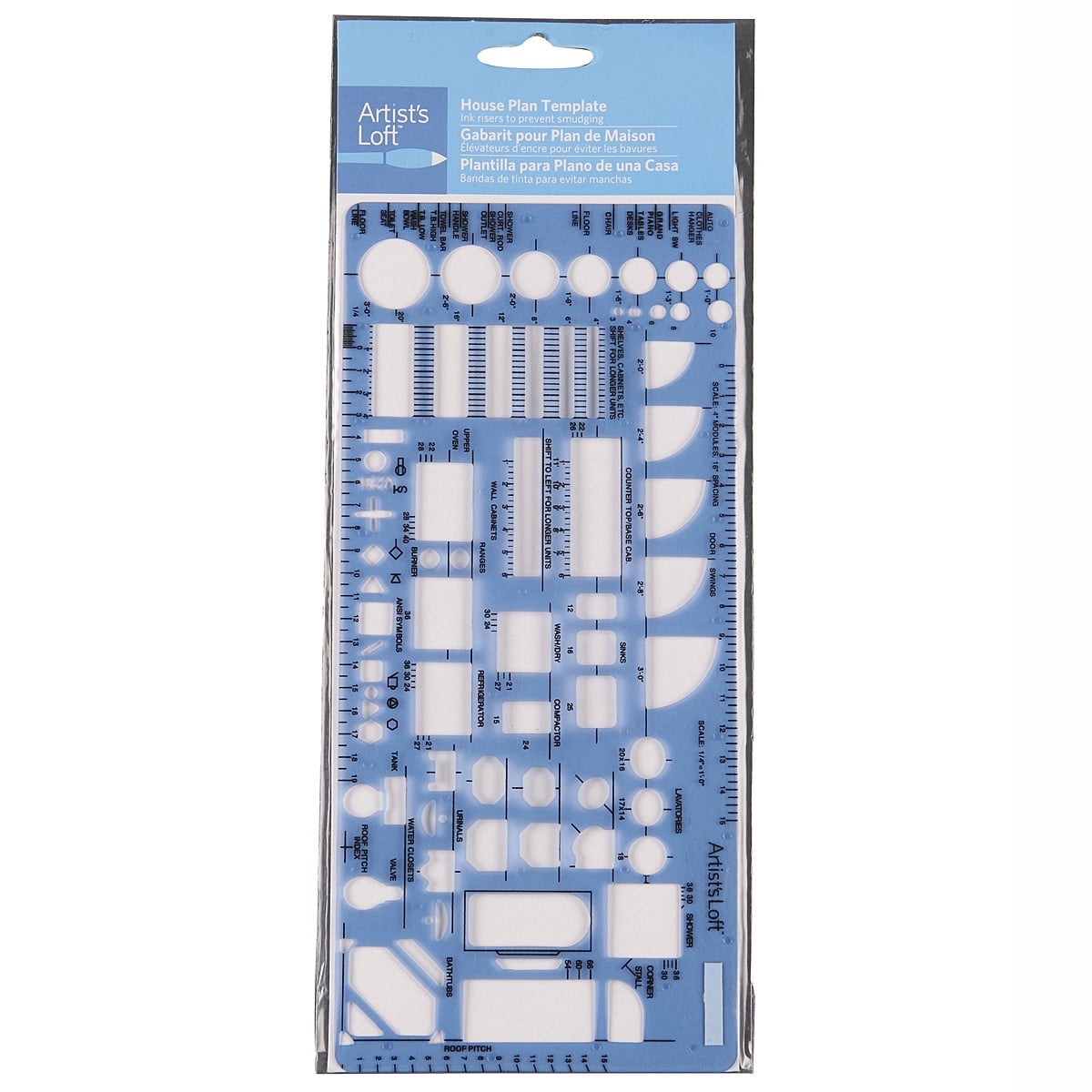 6 Pack: House Plan Template by Artist’s Loft™ - Walmart.com