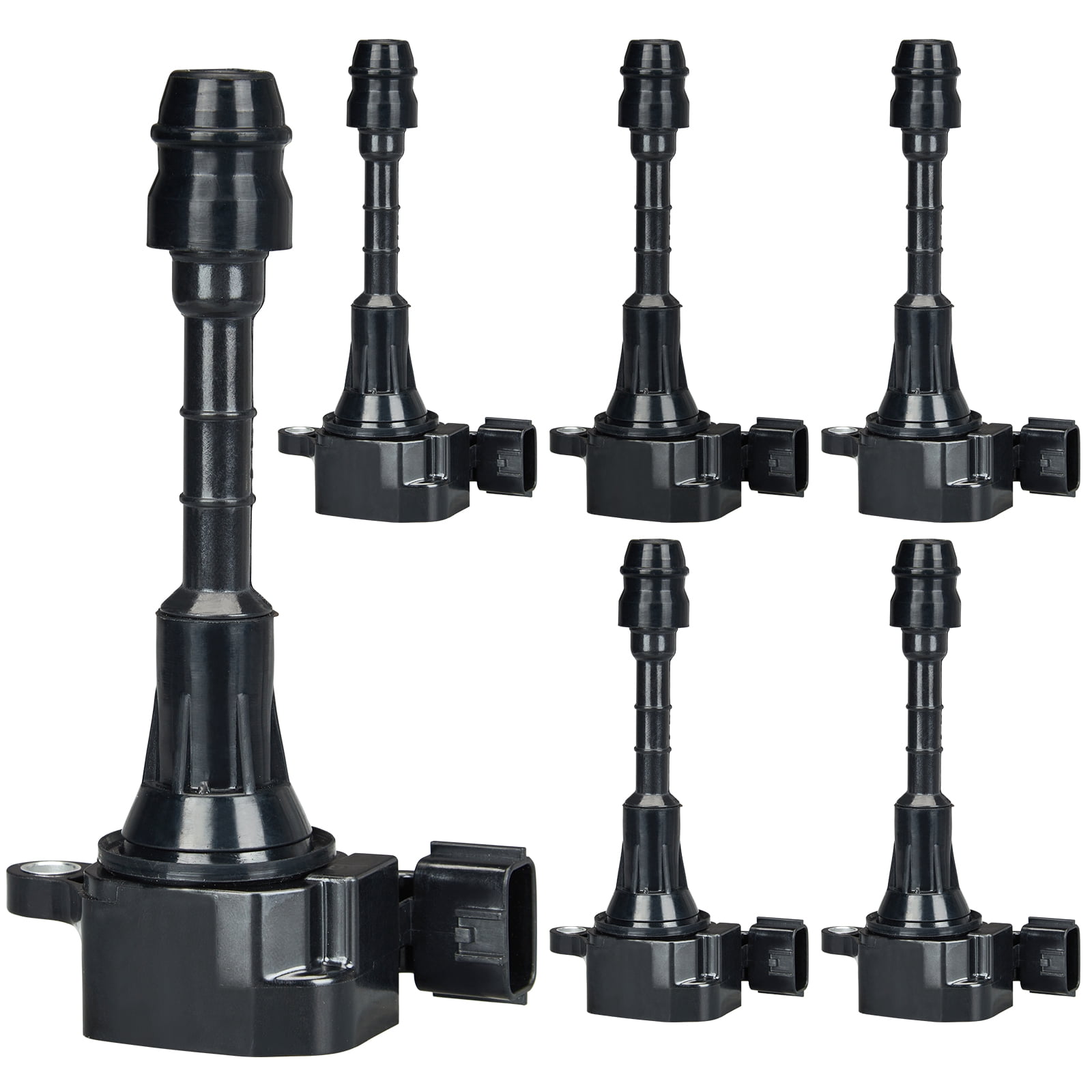 6 Pack Ignition Coil Set Compatible with Nissan 350Z Altima Frontier ...