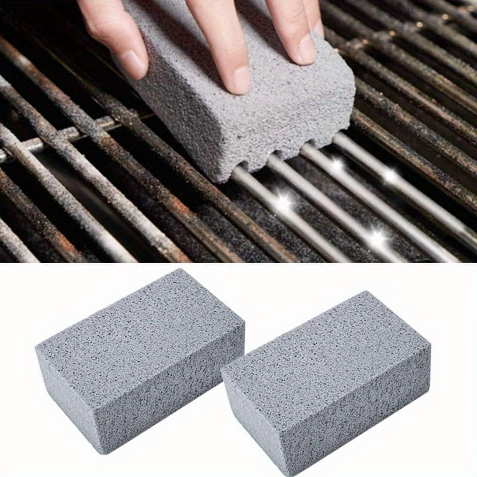 6-Pack Industrial Grill Cleaning Bricks – Professional Non-Scratch ...
