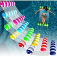 6 Pack Inflatable Pool Floats Adult Size Water Hammock,Water Floaties ...