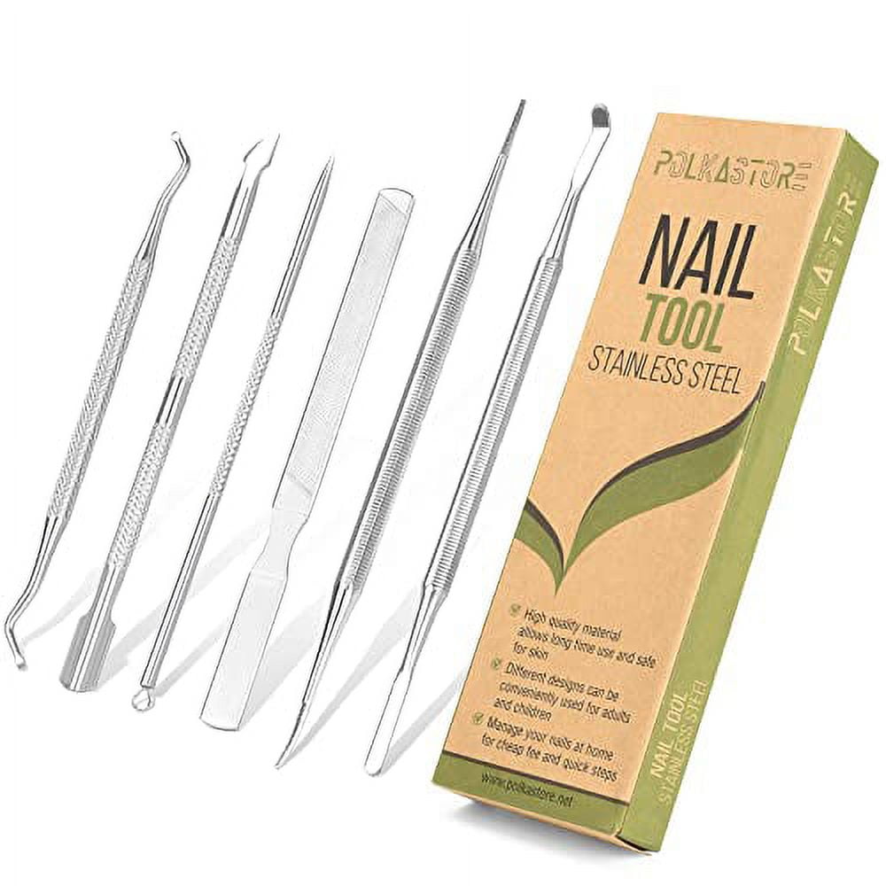 6-Pack Ingrown Toenail File and Lifters, Professional Surgical ...