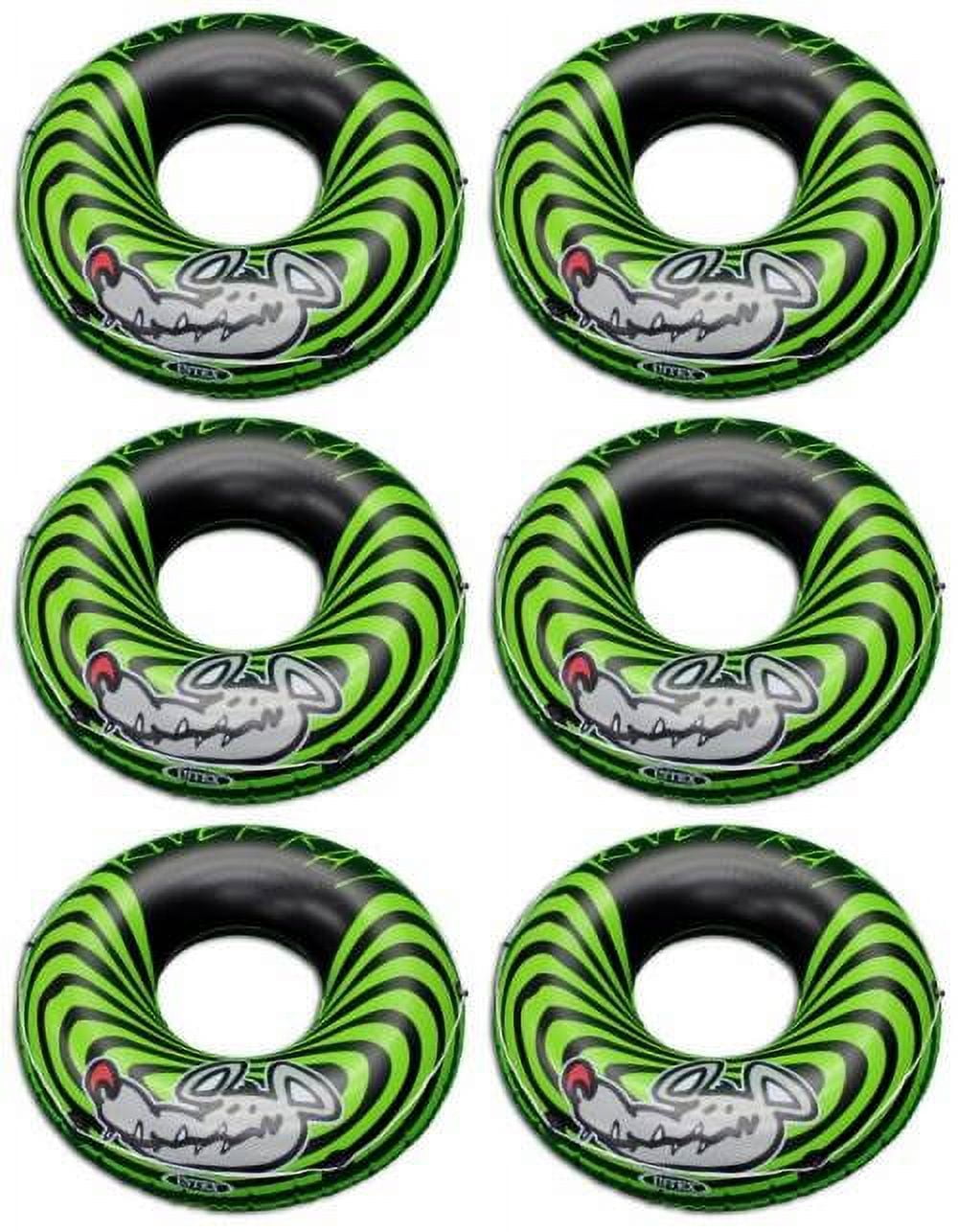 Intex River Rat 48-Inch Inflatable Tubes For Adults, Lake/Pool/River, 6 ...