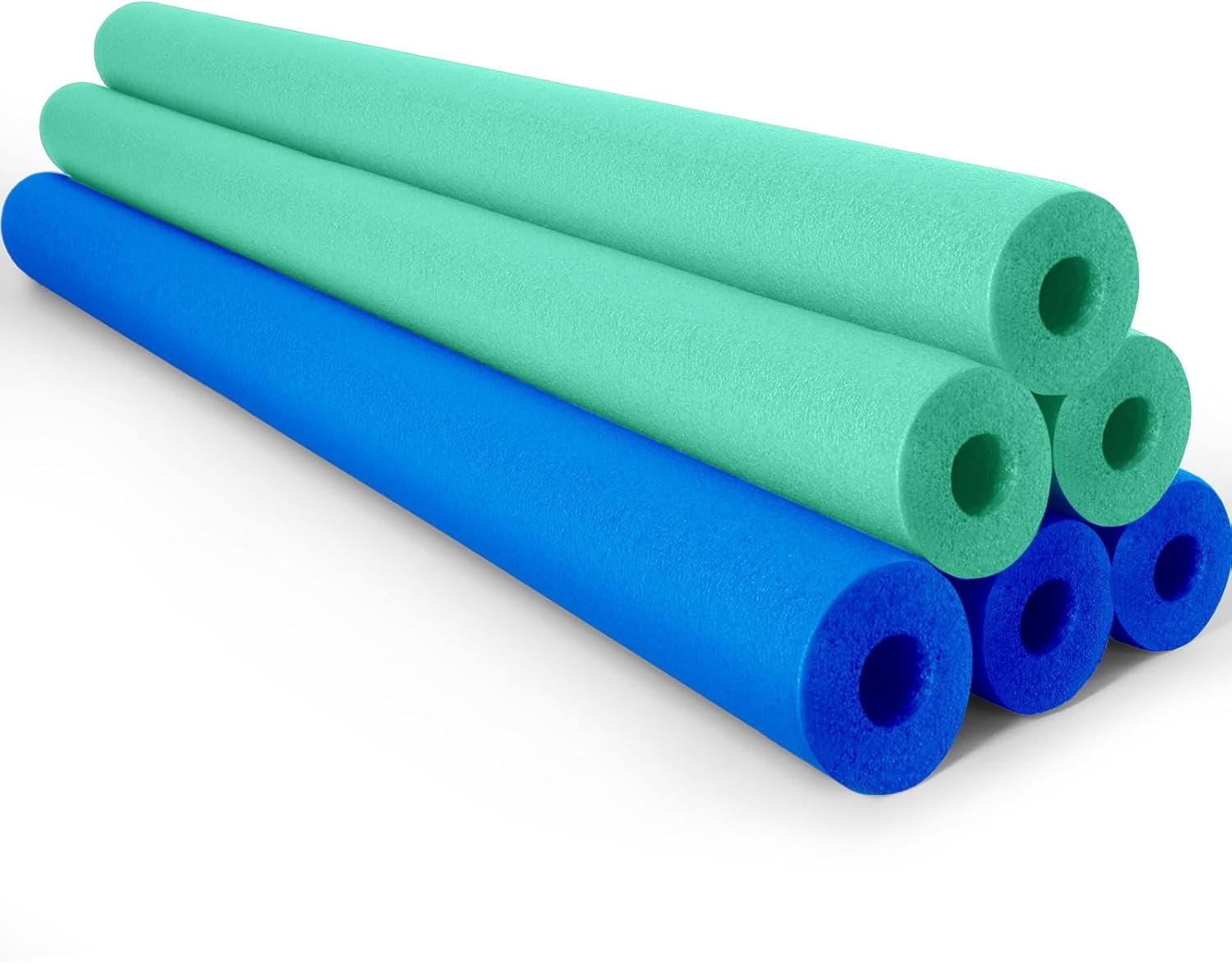 6 Pack Jumbo Pool Noodles Swimming Floating Foam Tube Extra Large ...