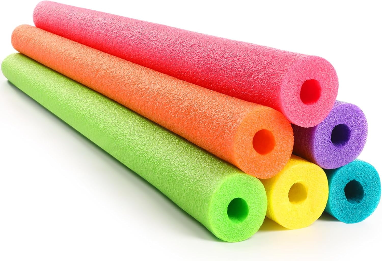 6 Pack Jumbo Pool Noodles Swimming Floating Foam Tube Extra Large ...