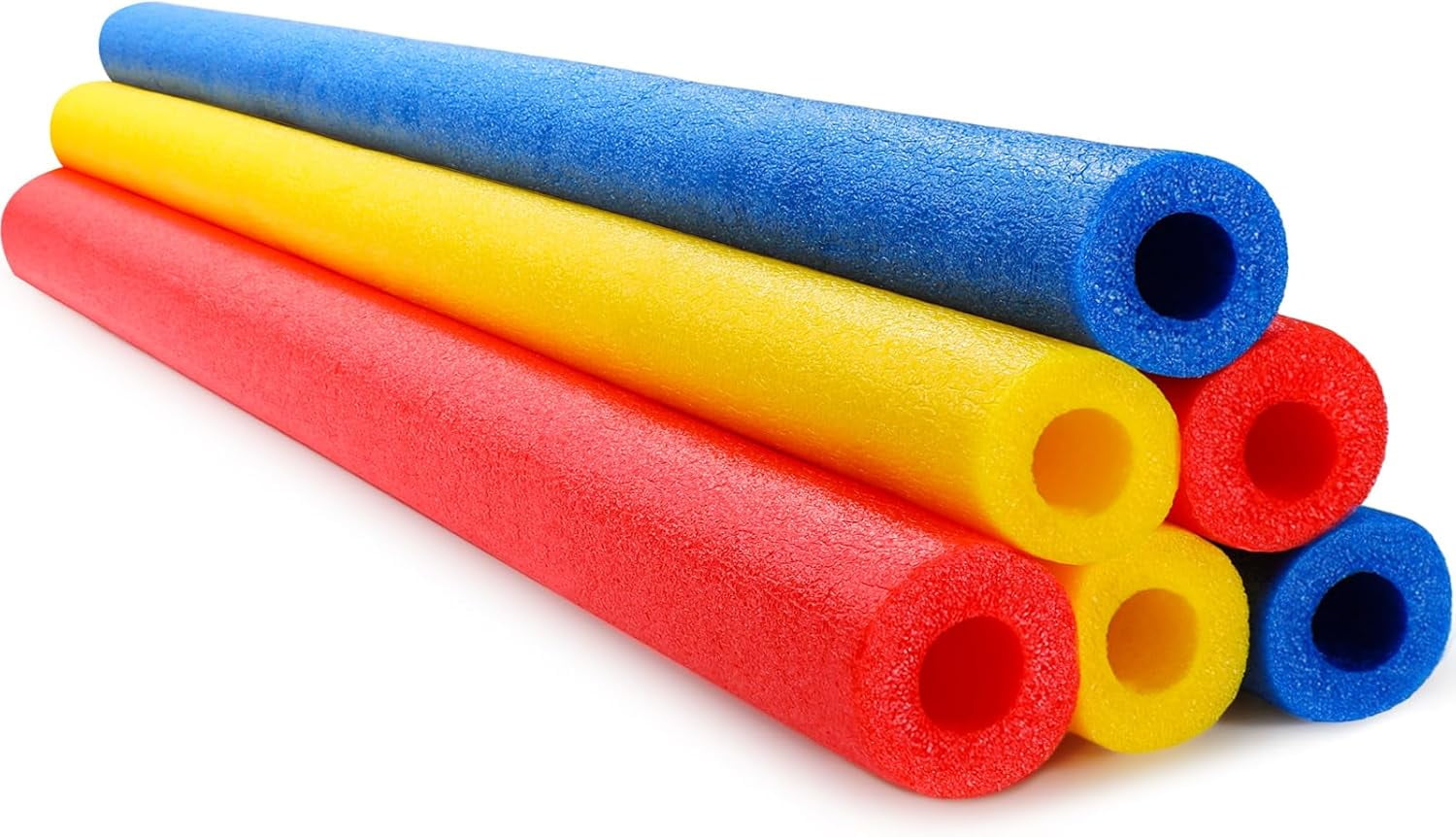 6 Pack Jumbo Pool Noodles Swimming Floating Foam Tube Extra Large ...