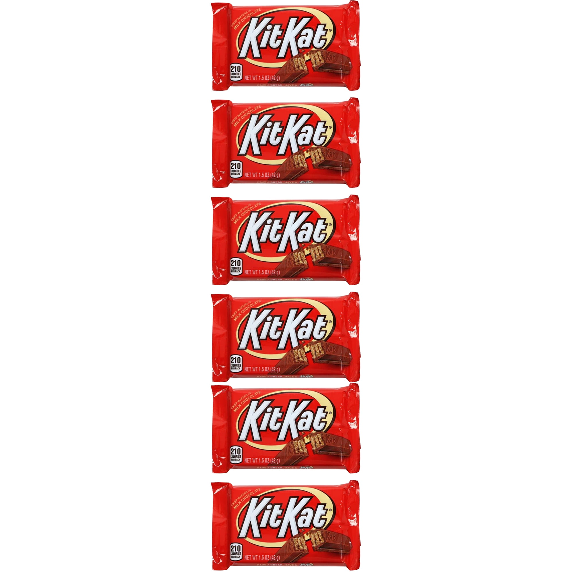 6 Pack KIT KAT- Crisp Wafers in Milk Chocolate: The Ultimate Snacktime ...